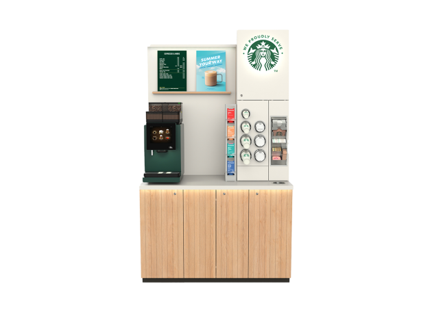 Solución Self Serve Starbucks And Nestlé Professional